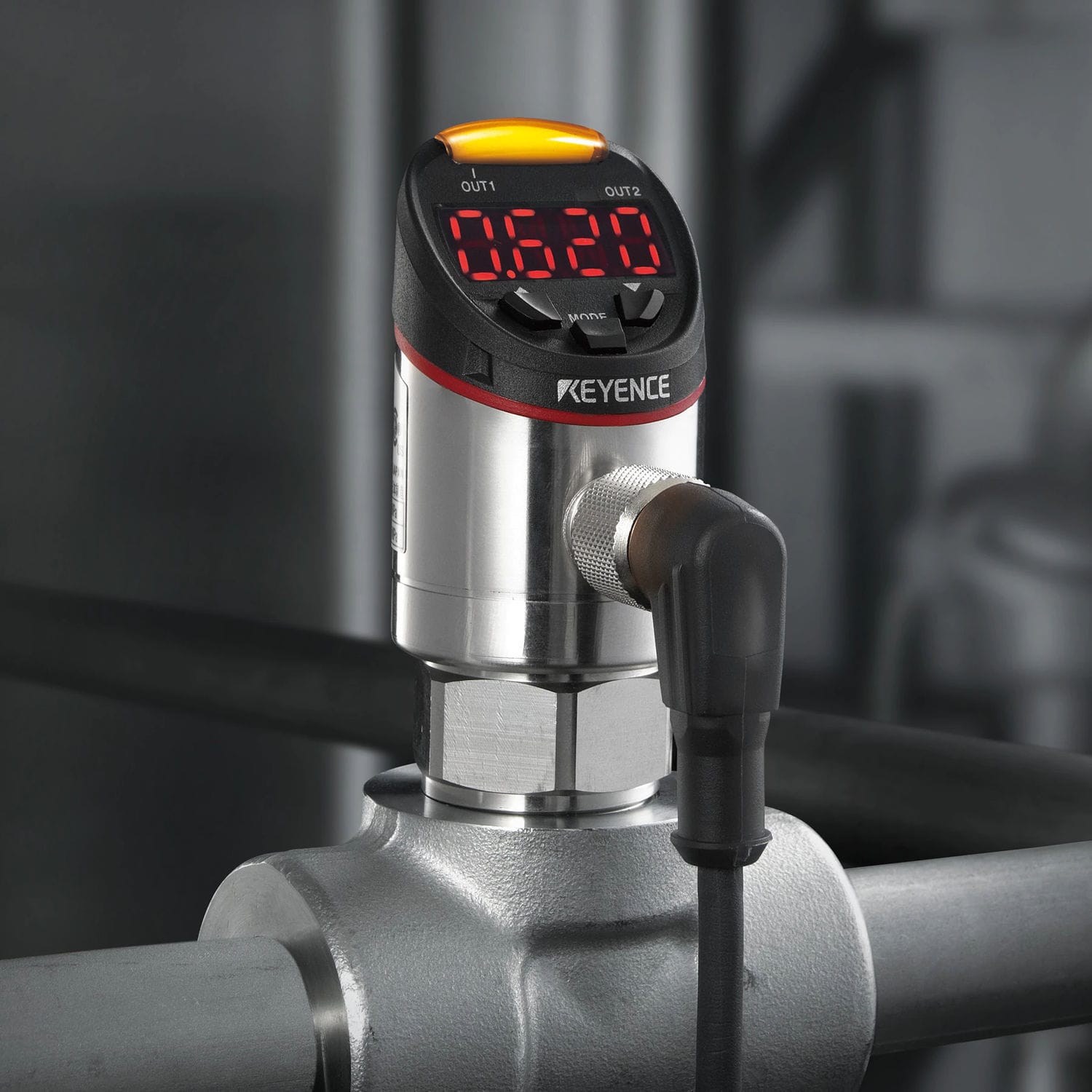 Sensore di pressione 4-20 mA - GP-M series - KEYENCE - per gas / per ...