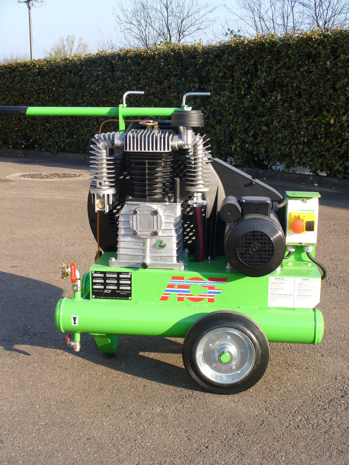 Compressore d'aria - CM4 - ACF France - su rotelle / con motore ...