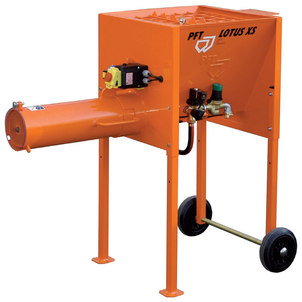 Miscelatore a vite conica - LOTUS XS - Knauf PFT GmbH & Co. KG ...