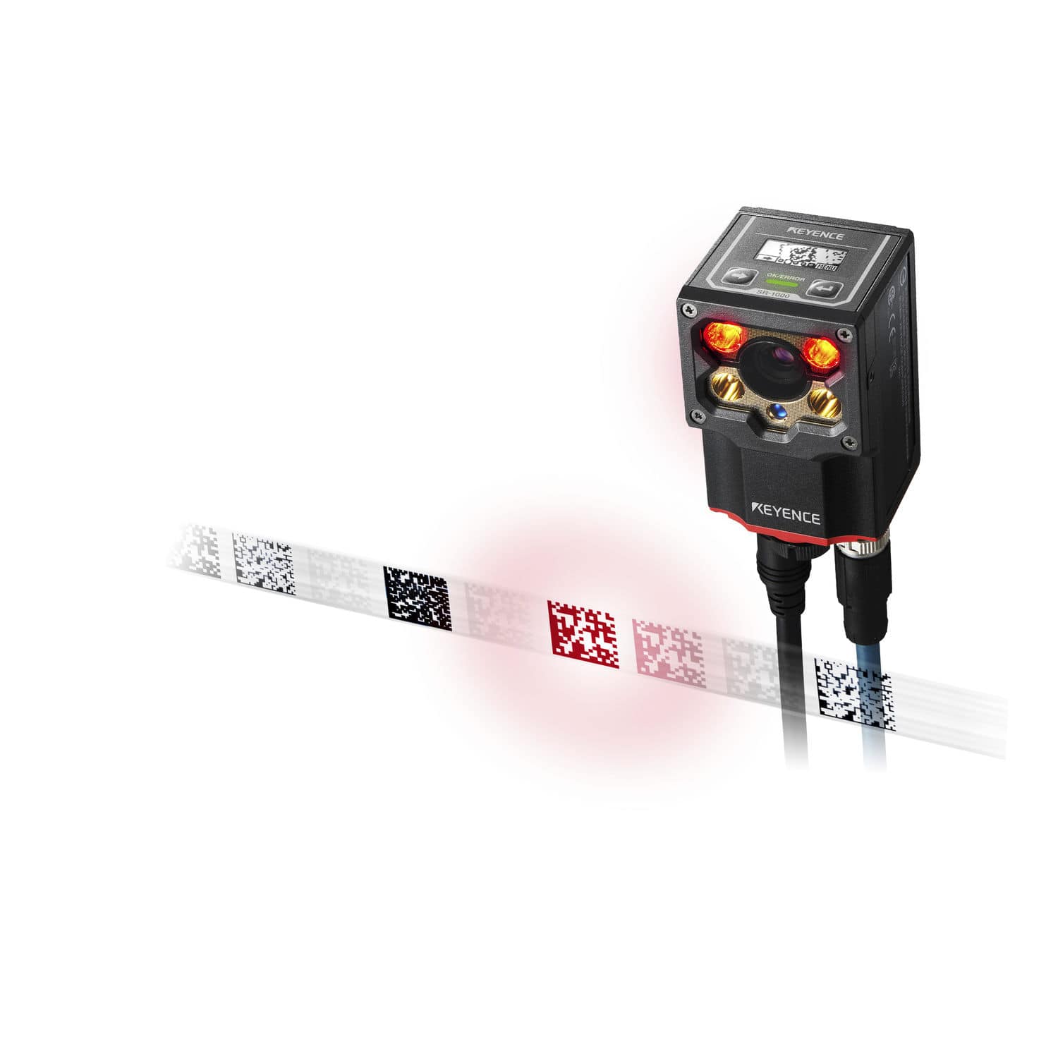 Lettore di codice 2D - SR-1000 series - Keyence - 1D / autofocus