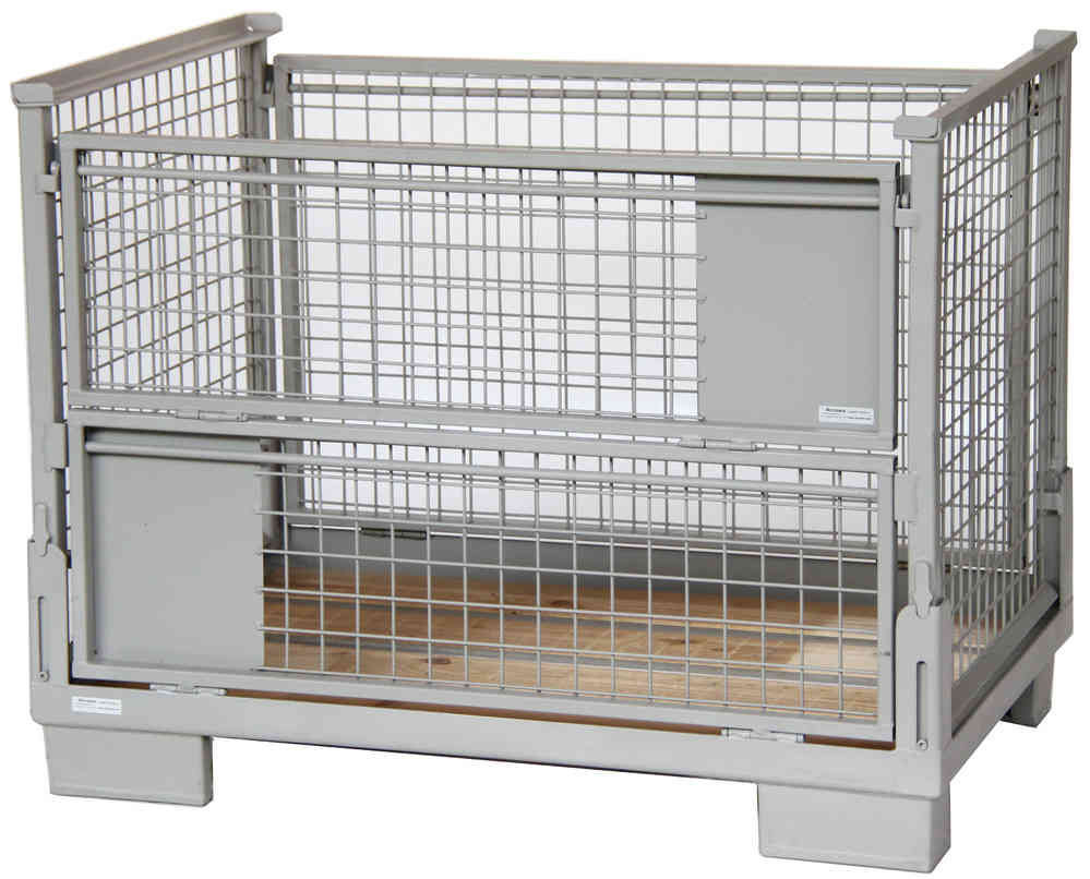 Cassa-pallet in rete metallica - Gitterbox Klappbar - Arcawa GmbH - di ...
