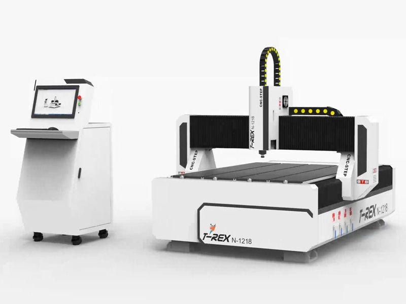Fresatrice CNC 3 assi - T-Rex N-1218 - CNC-STEP GmbH & Co. KG ...