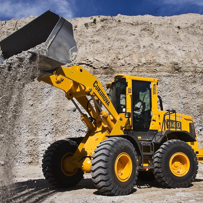 Pala su ruote - 940 - Cukurova - articolata / per cantiere / per cava