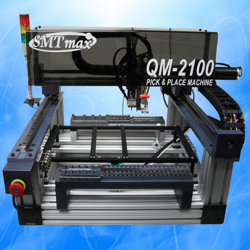 Macchina pick and place SMT - QM2100 - SMT MAX - con sistema di allineamento ottico / automatica