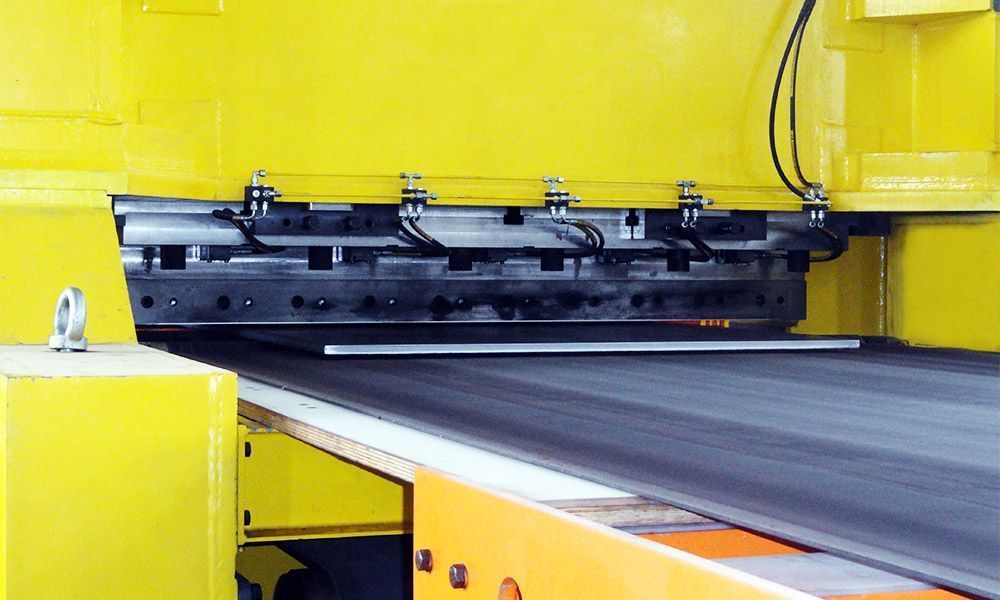 Linea di taglio trasversale laser - Fagor Arrasate S.Coop. - di bobina ...