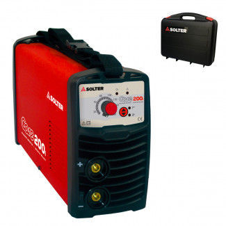 Saldatrice MMA - CORE 200I + MALETIN - SOLTER® - monofase / DC / portatile