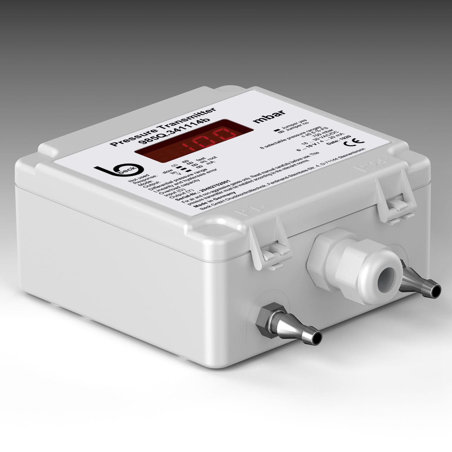 Trasmettitore di pressione differenziale - 985 Series - Beck ...