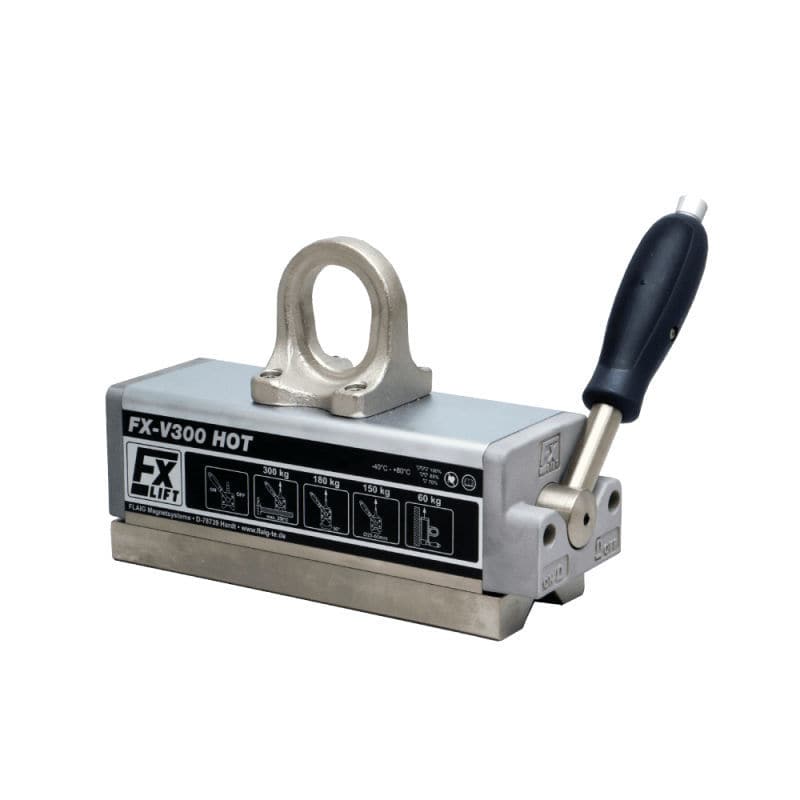 Magnete permanente di sollevamento a commutazione manuale - FX-VV HOT - Flaig Magnetsysteme GmbH ...
