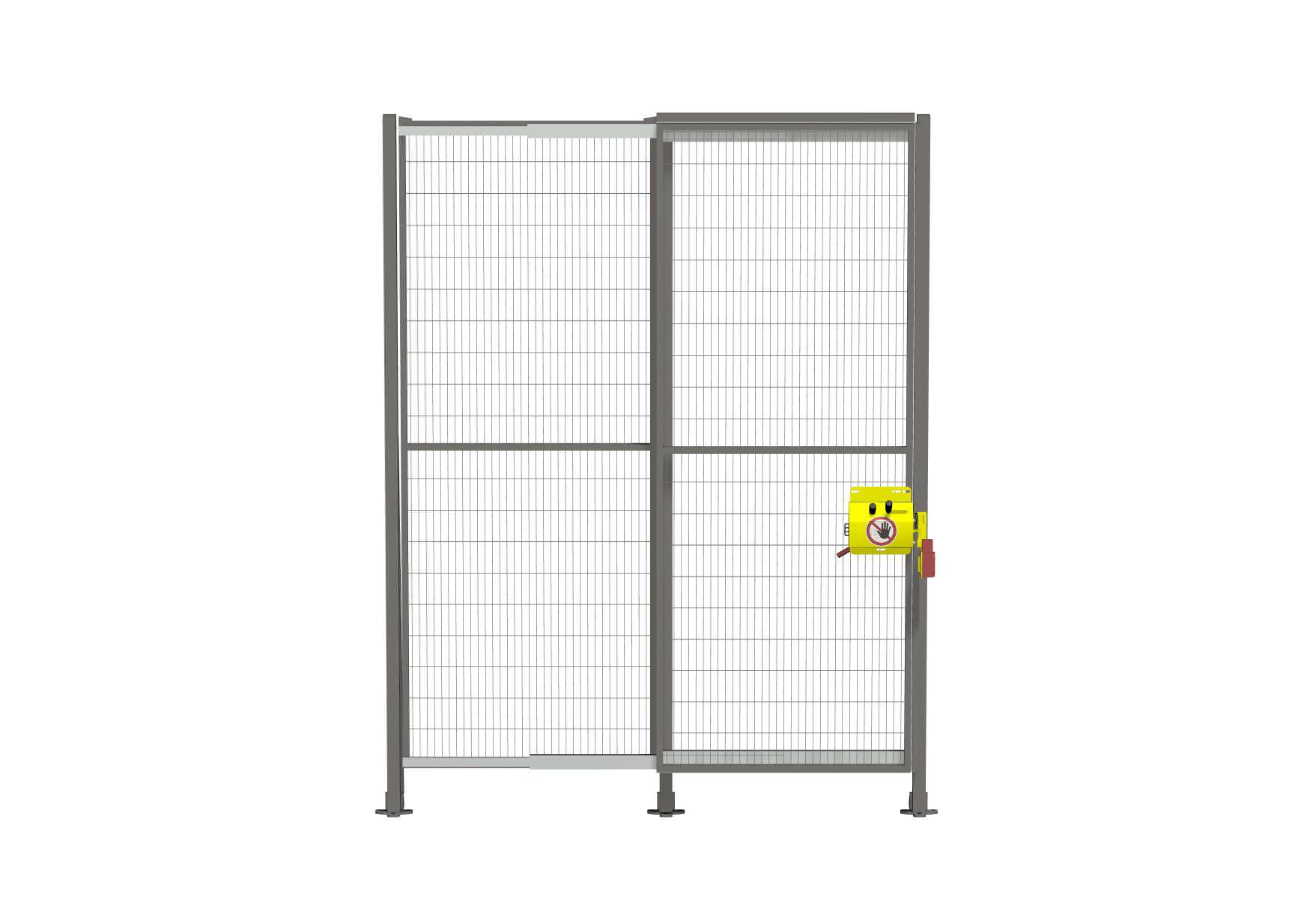 Porta scorrevole - TROAX - in metallo / di sicurezza / telescopica