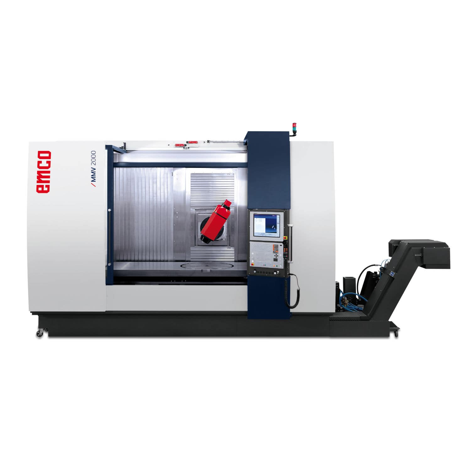 Centro di lavoro CNC 3 assi - MMV 2000 - EMCO GmbH - 5 assi / 4 assi / con mandrino orientabile