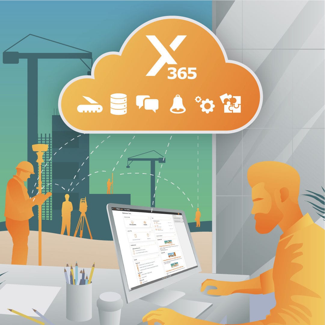 Piattaforma web in tempo reale - X-PAD 365 - GeoMax