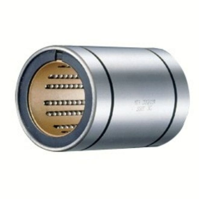 Boccola a sfere - SRE - NB - liscia / in acciaio / con flangia