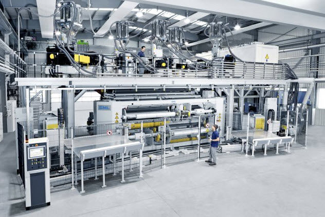 Linea di estrusione film cast - SML Maschinengesellschaft - per ...