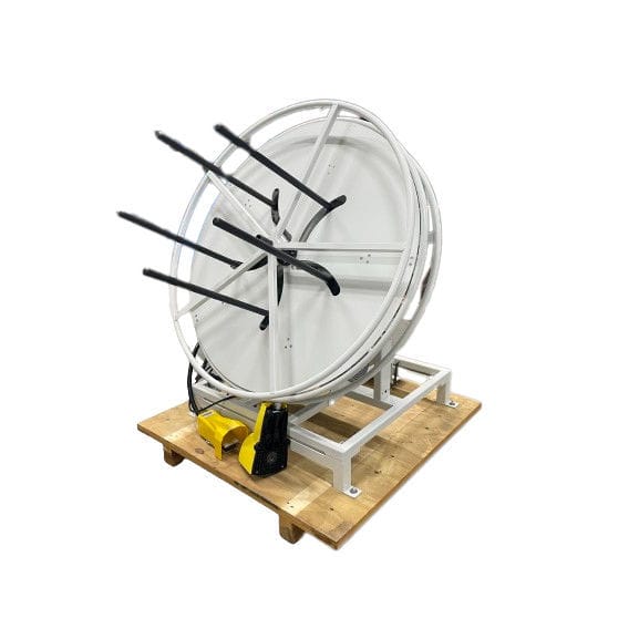 Svolgitore per tubi flessibili - DM638 - CLAVEL - a motore / a rulli