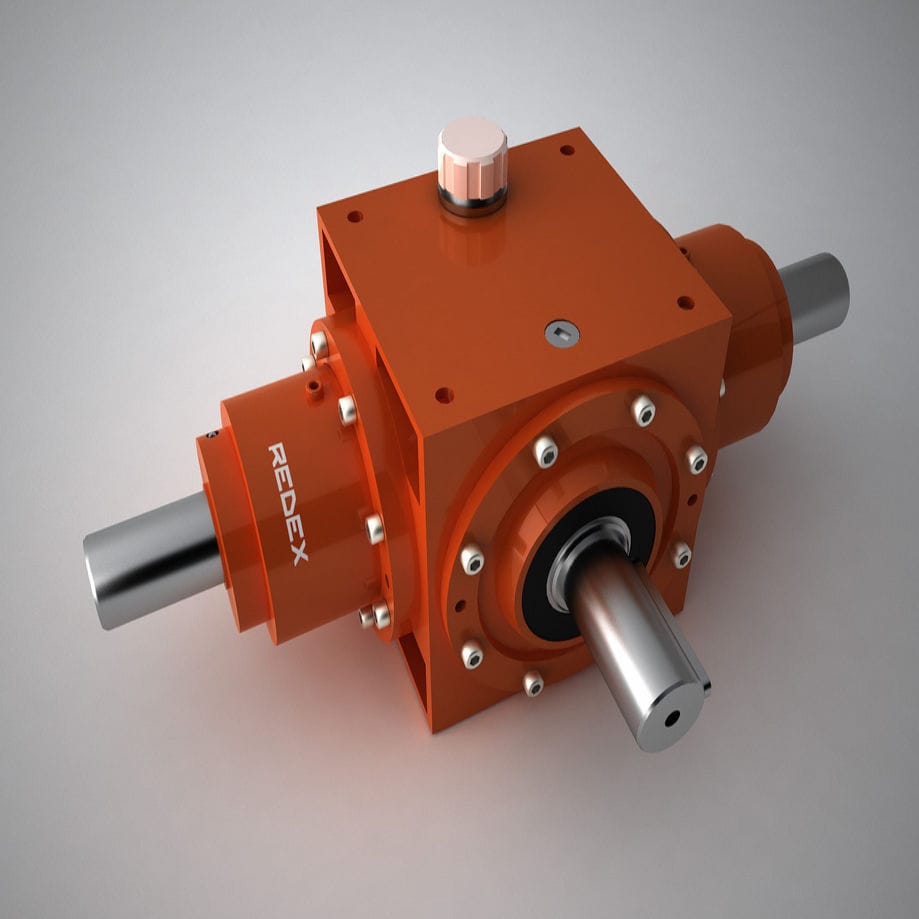 Riduttore con coppia spiroconica - R - REDEX Group - ad assi ortogonali ...