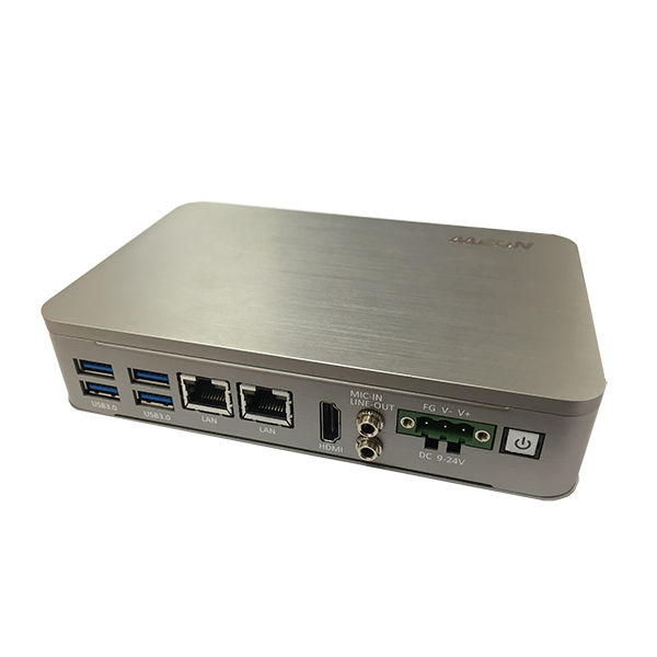 PC senza ventola - BOXER-6405 - AAEON - embedded / da parete / Intel ...