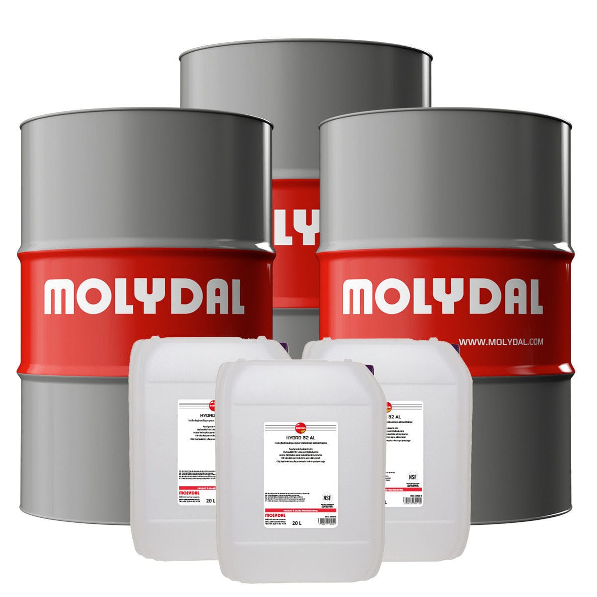 Olio idraulico - HR 100 AL - MOLYDAL - per ingranaggi / per cambio / per l'industria agroalimentare