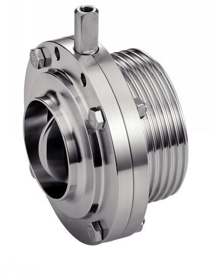 Valvola a farfalla - 62312 - BENE INOX - filettata / in acciaio ...