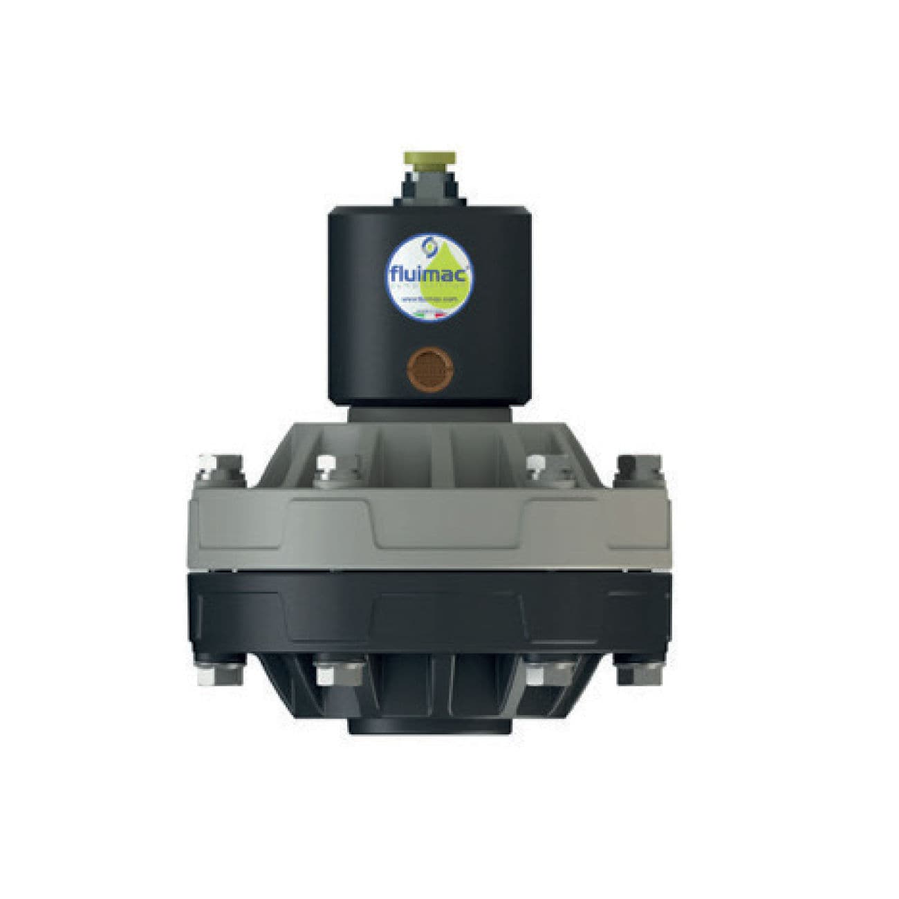 Smorzatore di pulsazione a membrana - DAMPER 20 ATEX - Fluimac srl ...