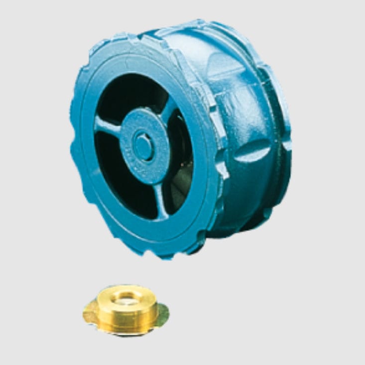 Valvola di ritegno a disco - 802 - SOCLA - per acqua / in acciaio ...