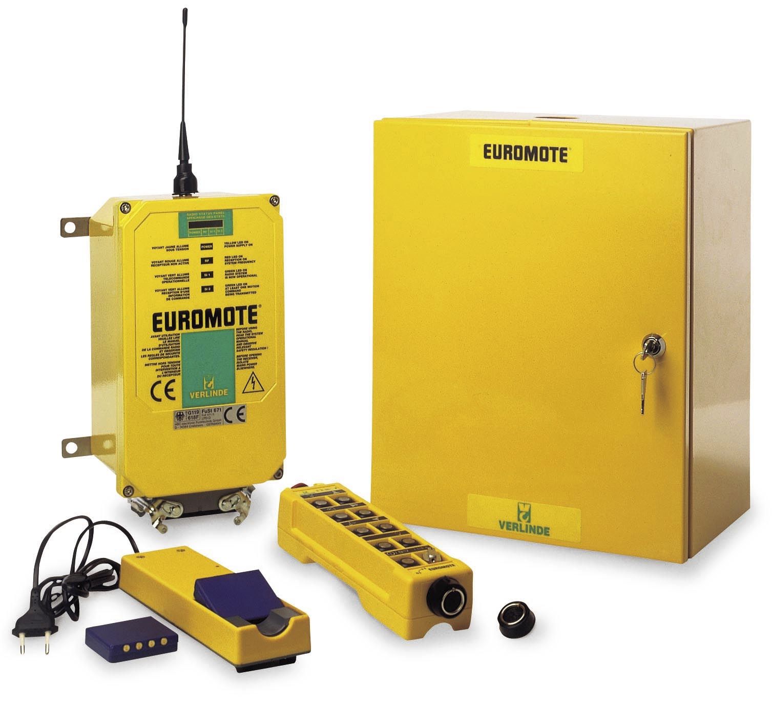 Telecomando radio - EUROMOTE H series - VERLINDE - a pulsanti / per ...