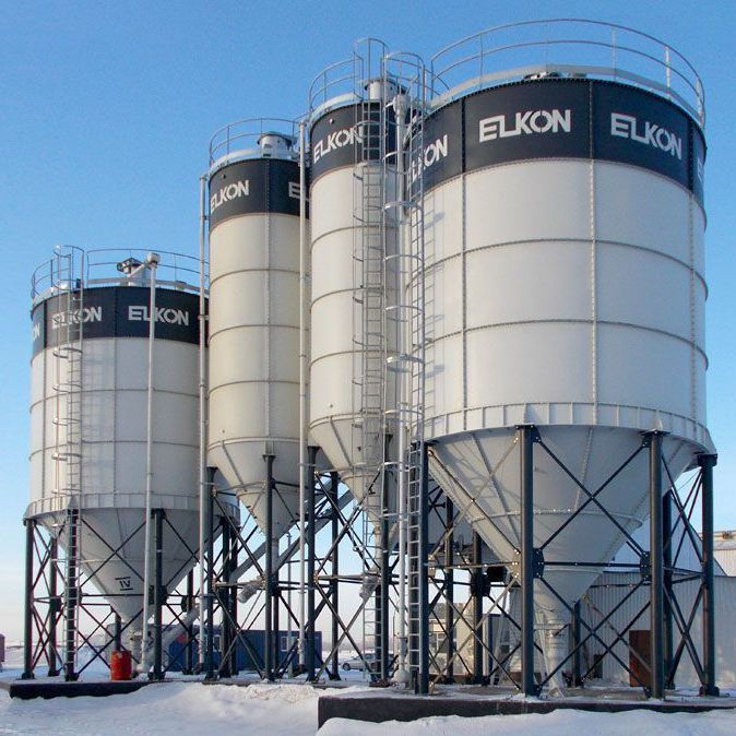 Silo per cemento - CEMENT SILOS - ELKON - bullonato
