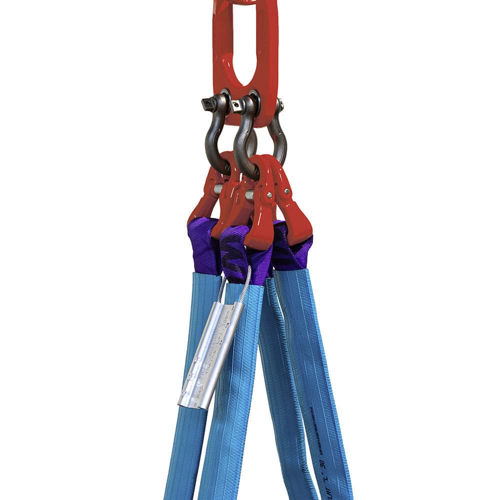 Braca di sollevamento piatta - 14527 - LIFTEUROP - 4 tiranti