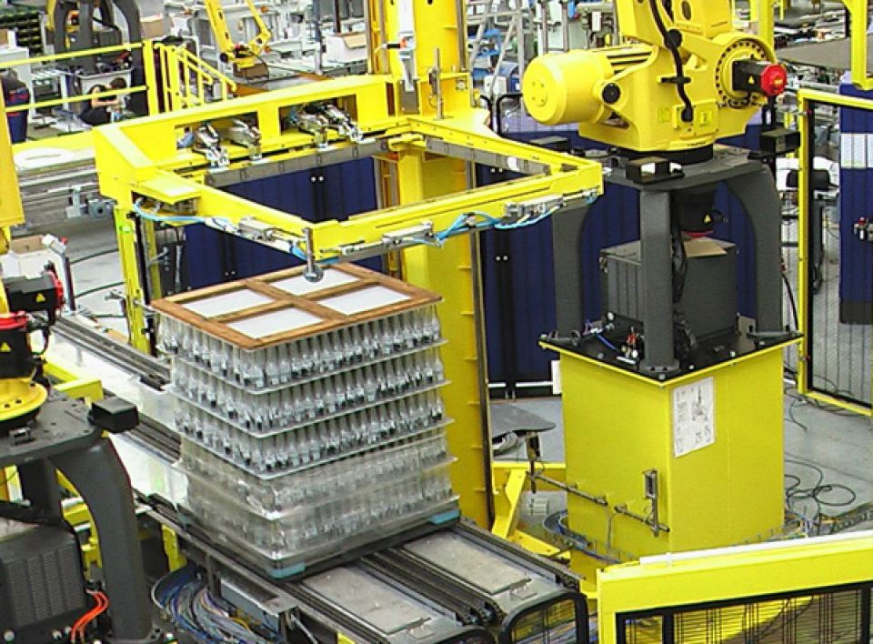 Depallettizzatore robotizzato - Depal series - SIDEL - per armadietti ...