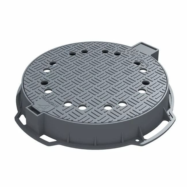 Tombino in ghisa - EURO 600 D400 - HYDROTEC Technologies AG - tondo
