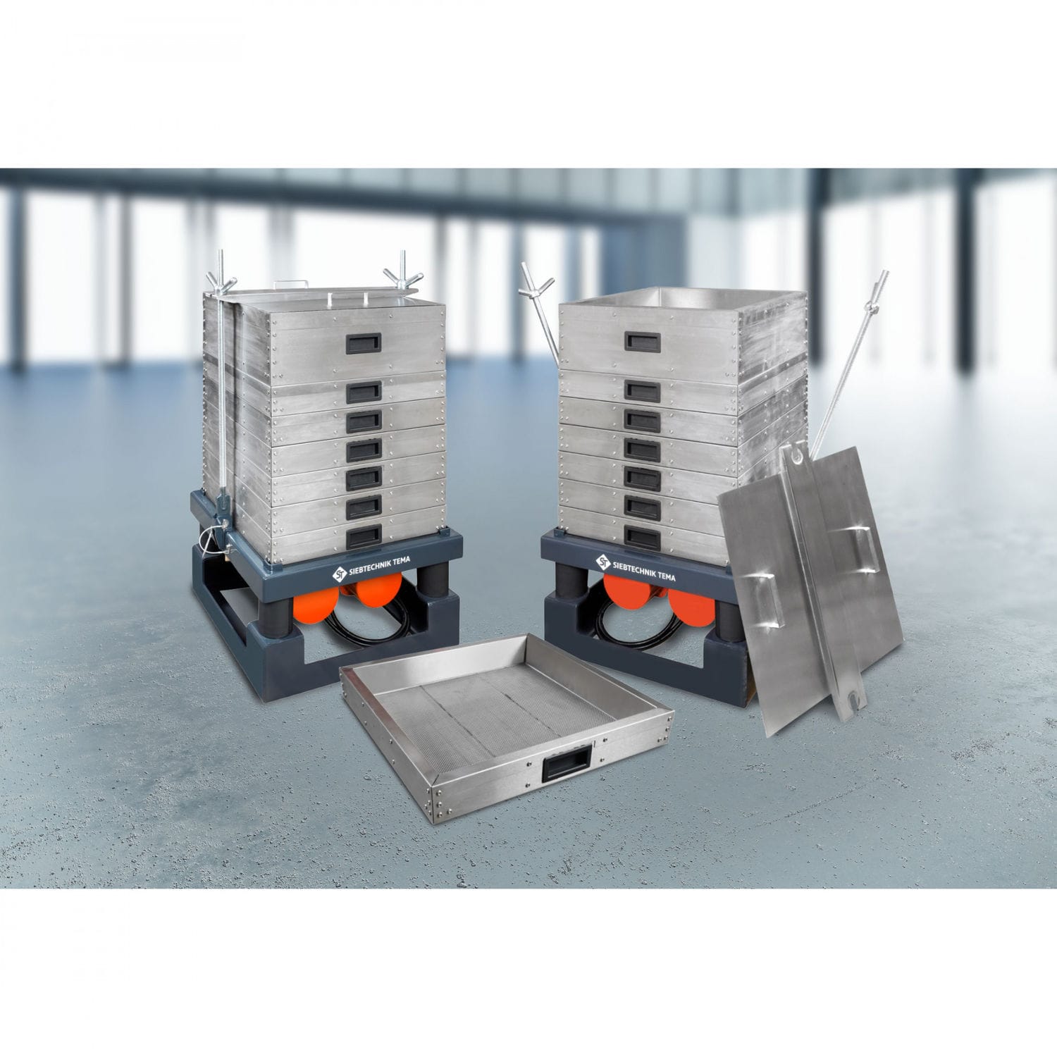 Setacciatore analitico per setacciatura a secco - GAS - SIEBTECHNIK ...