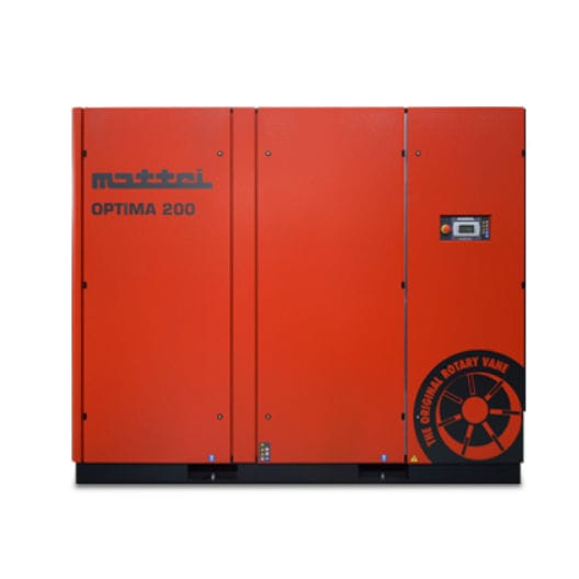 Compressore a palette - OPTIMA 200 - MATTEI - d'aria / elettrico / fisso