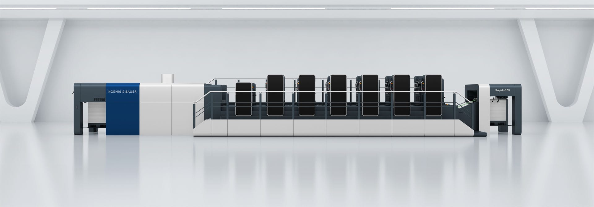 Macchina da stampa offset foglio a foglio - Rapida 105 - Koenig & Bauer ...