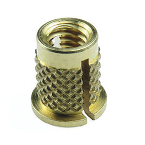 Inserto a pressione - IPLK - INSERCO - zigrinato / a espansione / in ottone