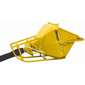 Benna per calcestruzzo conica - C-N - Boscaro s.r.l. - con fondo apribile