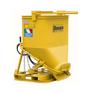 Benna per calcestruzzo conica - CT-P - Boscaro s.r.l. - con fondo apribile