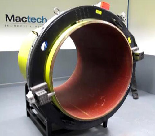 Macchina tagliatubi orbitale automatica - Clamshell - Mactech Europe Ltd