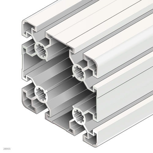 Profilo in alluminio anodizzato - 3842537100 - Bosch Rexroth - Assembly ...