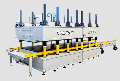 Pressa pneumatica - Coexpair s.a. - di formatura RTM / a compressione ...