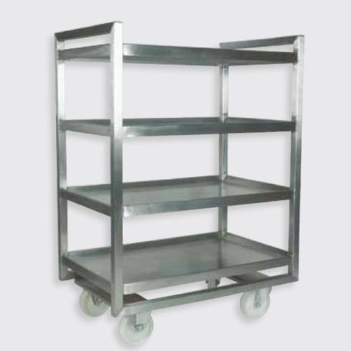 Scaffale mobile - 110.40 series - Eberhardt GmbH - in acciaio inossidabile