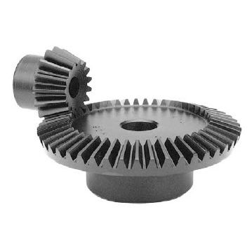 Ingranaggio conico - Cross & Morse - a dentatura diritta / con mozzo