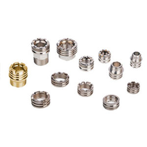 Inserto di ottone - Vaishnavi Metal Products - zigrinato / in cromo ...