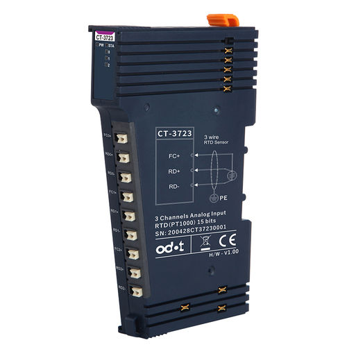 Modulo I/O di temperatura - CT-3723 - ODOT Automation - analogico / Modbus TCP / Modbus RTU