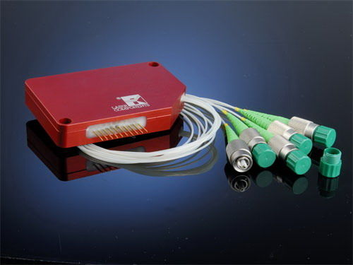 Switch Ethernet 8 porte - LASER COMPONENTS - in fibra ottica / industriale