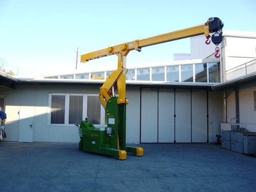 Gru mobile - MINIDREL 100S - Gruniverpal S.r.l. - con braccio ...