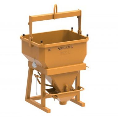 Benna per calcestruzzo conica - TID series - Secatol SAS - con fondo ...