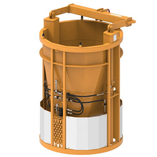 Benna per calcestruzzo conica - 114 VH ACC - Secatol SAS - con fondo ...