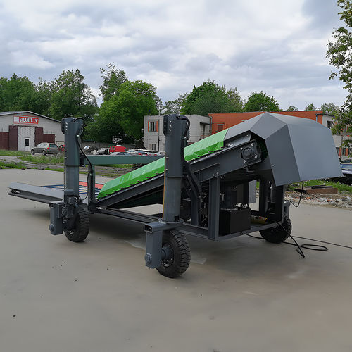 Sistema di scarico per veicolo mobile - HOP - SmartTEH - per tramoggia ...