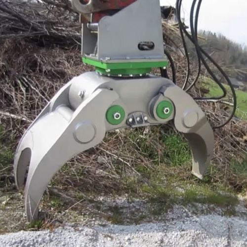 Benna a polipo per cernita - Modularis Drive - idraulica / a legna ...