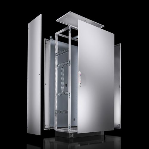 Sistema di armadi a pavimento - VX 25 - RITTAL - a porta / in lamiera d ...