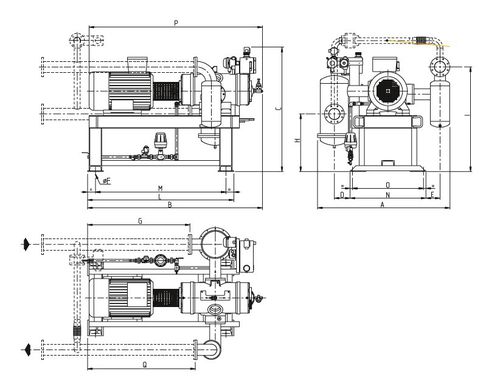 Compressore rotativo - MAPRO International S.p.A. - per biogas / fisso ...